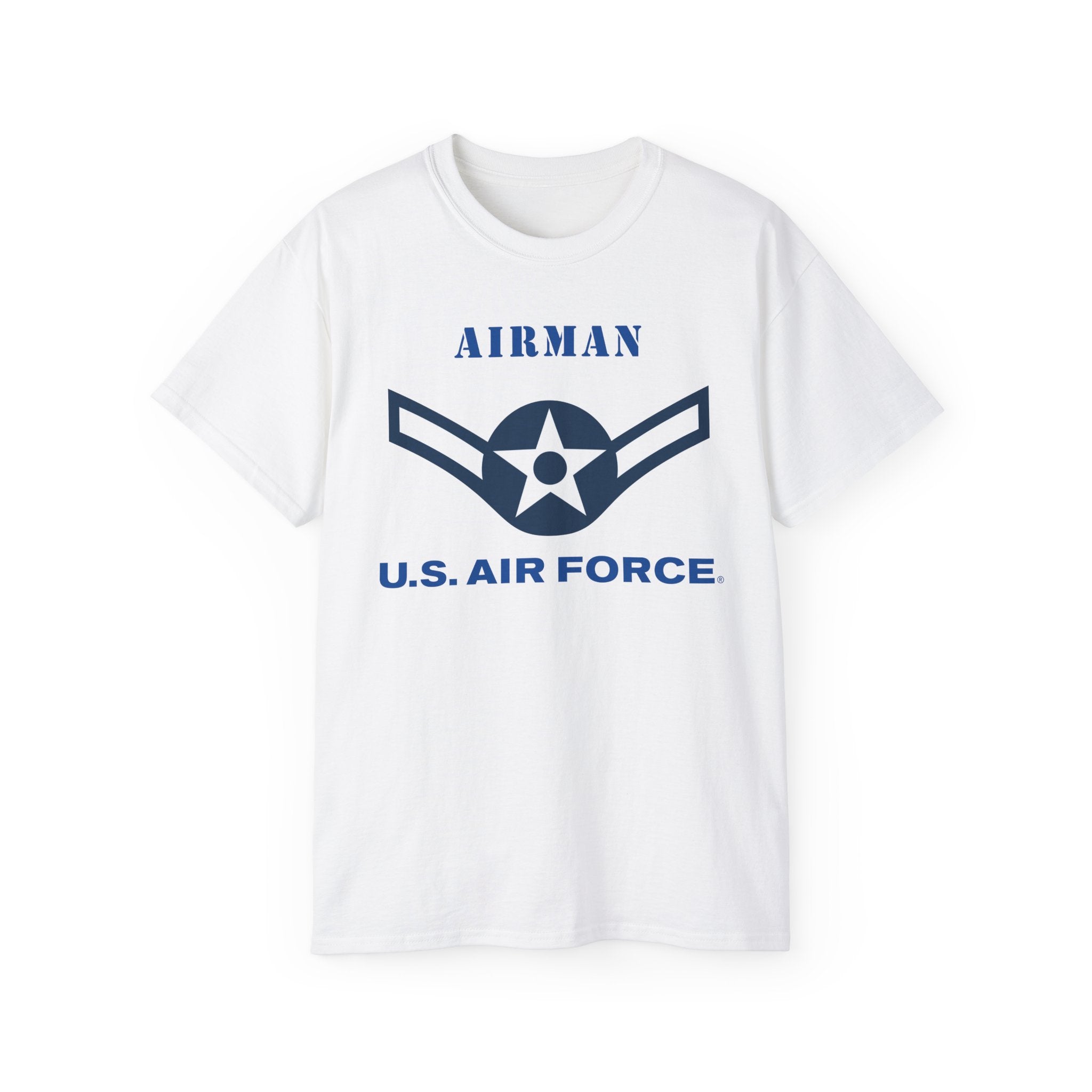 USAF Airman E2 T-Shirt | Premium Air Force Apparel – Air Force Stickers ...